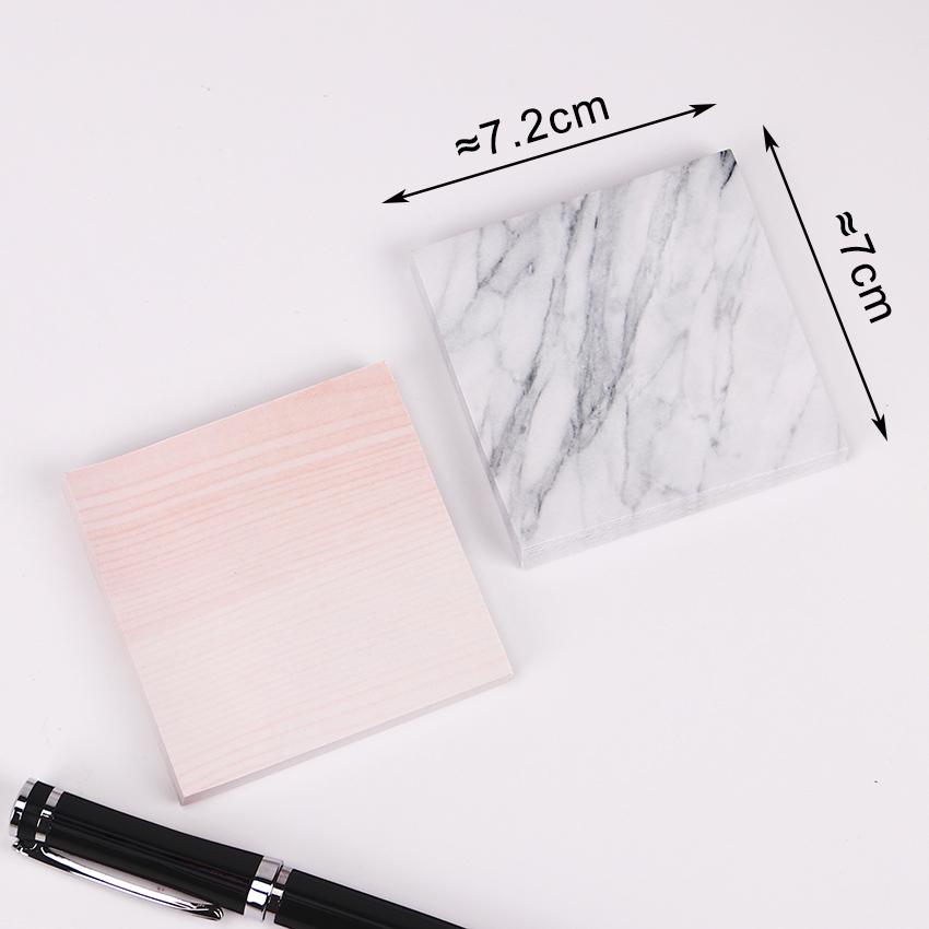 Marble and Cement Colored Sticky Notes – Gifts for Designers