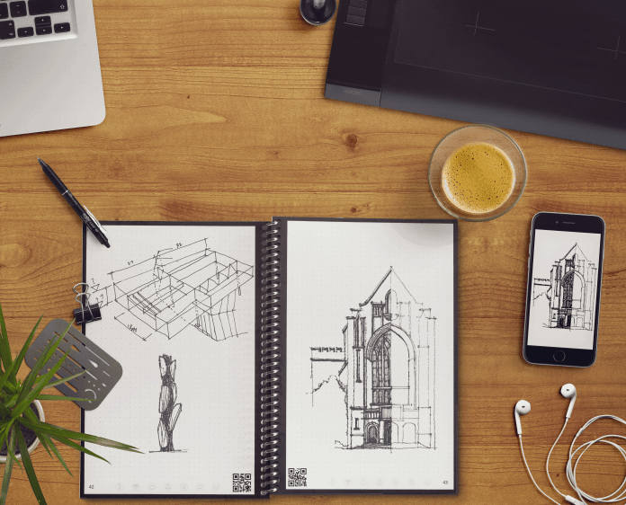 Everlast™ Smart Reusable Notebook – Gifts for Designers