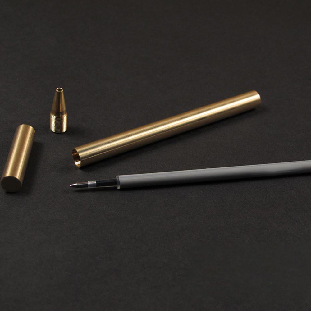 Vintage Brass Unique Ballpoint Pen – Gifts for Designers