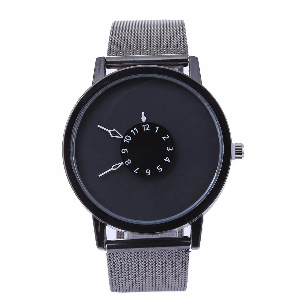 Minimal Metal Band Wristwatch – Gifts for Designers
