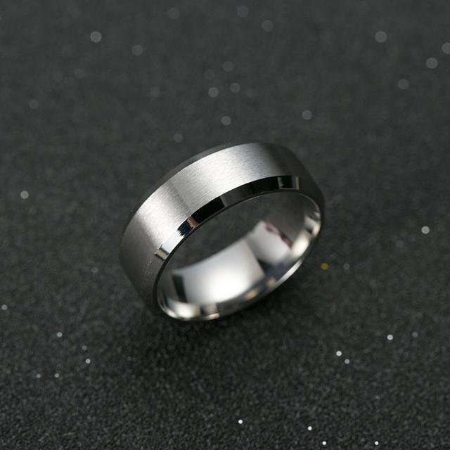 The Titanium Black | Minimalist Ring – Gifts for Designers