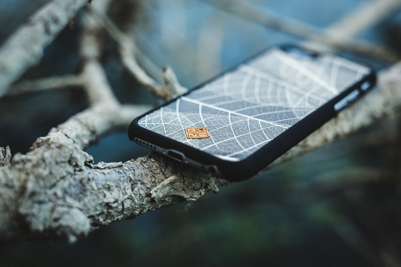 Skeleton Leaves Phone Case - Made with Real Organic Handpicked Materia ...