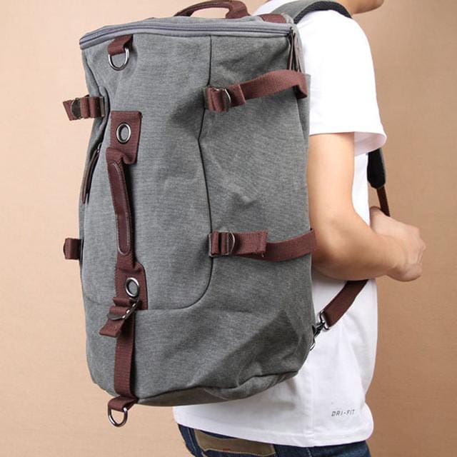 Large Capacity Vintage Canvas Rucksack – Gifts for Designers