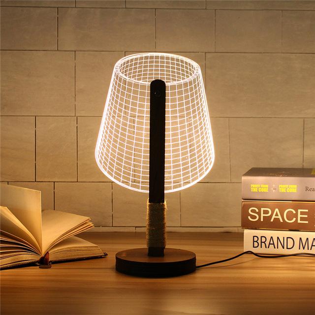 2D Style Table Lamp Dimmable – Gifts for Designers