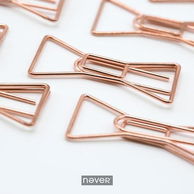 Rose Gold Edition Paper Clips – Gifts for Designers