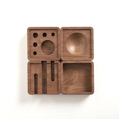 Wooden Desktop Storage System – Gifts for Designers