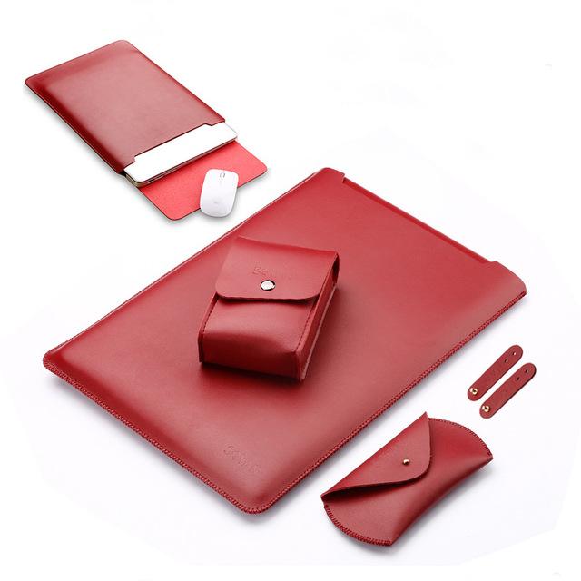 Pu Leather Laptop Case Set – Gifts for Designers