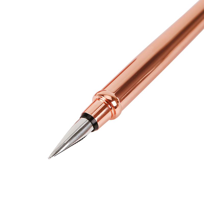 Modern Rose Gold Gel Pen 0.5mm – Gifts for Designers