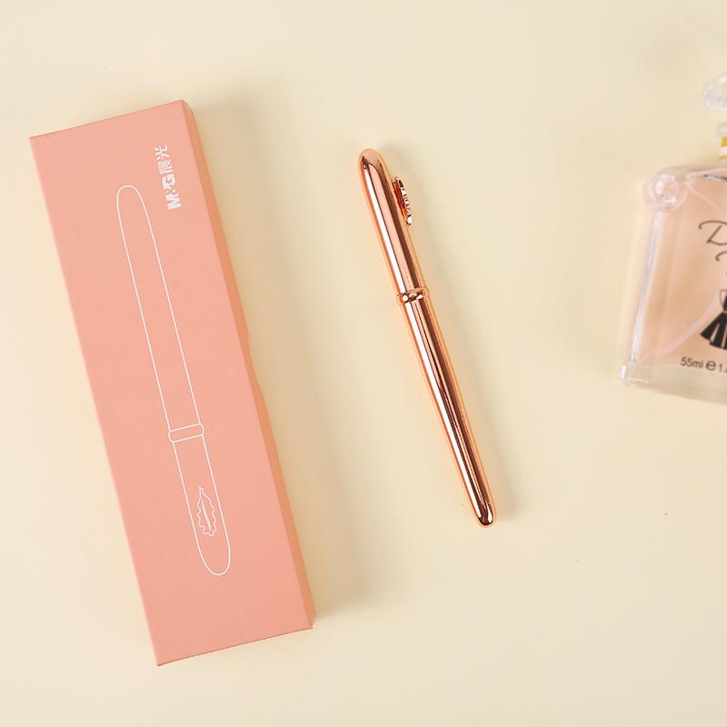 Modern Rose Gold Gel Pen 0.5mm – Gifts for Designers