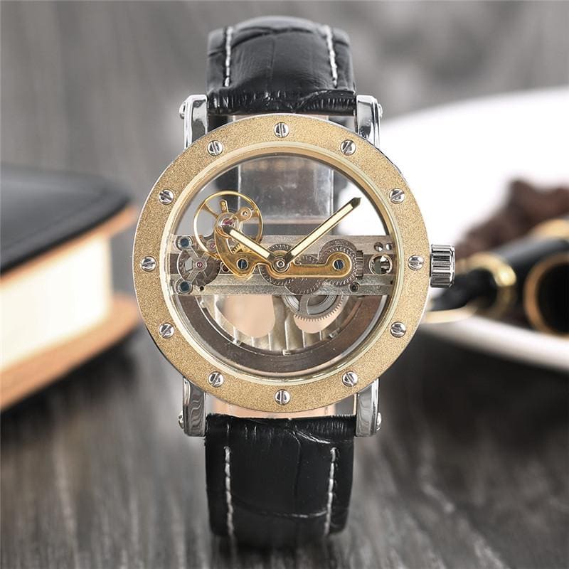 The Mechanic - Automatic Transparent Mechanical Watch – Gifts for Designers