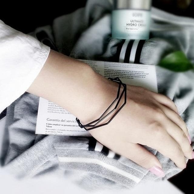 Copper Polygon Bracelet – Gifts for Designers