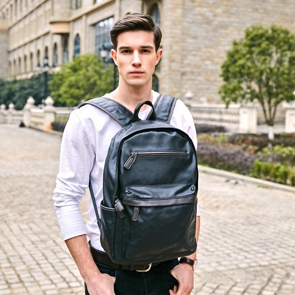 PU Leather Modern Backpack – Gifts for Designers