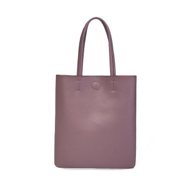 Minimalist Simple Leather Tote Bag – Gifts for Designers